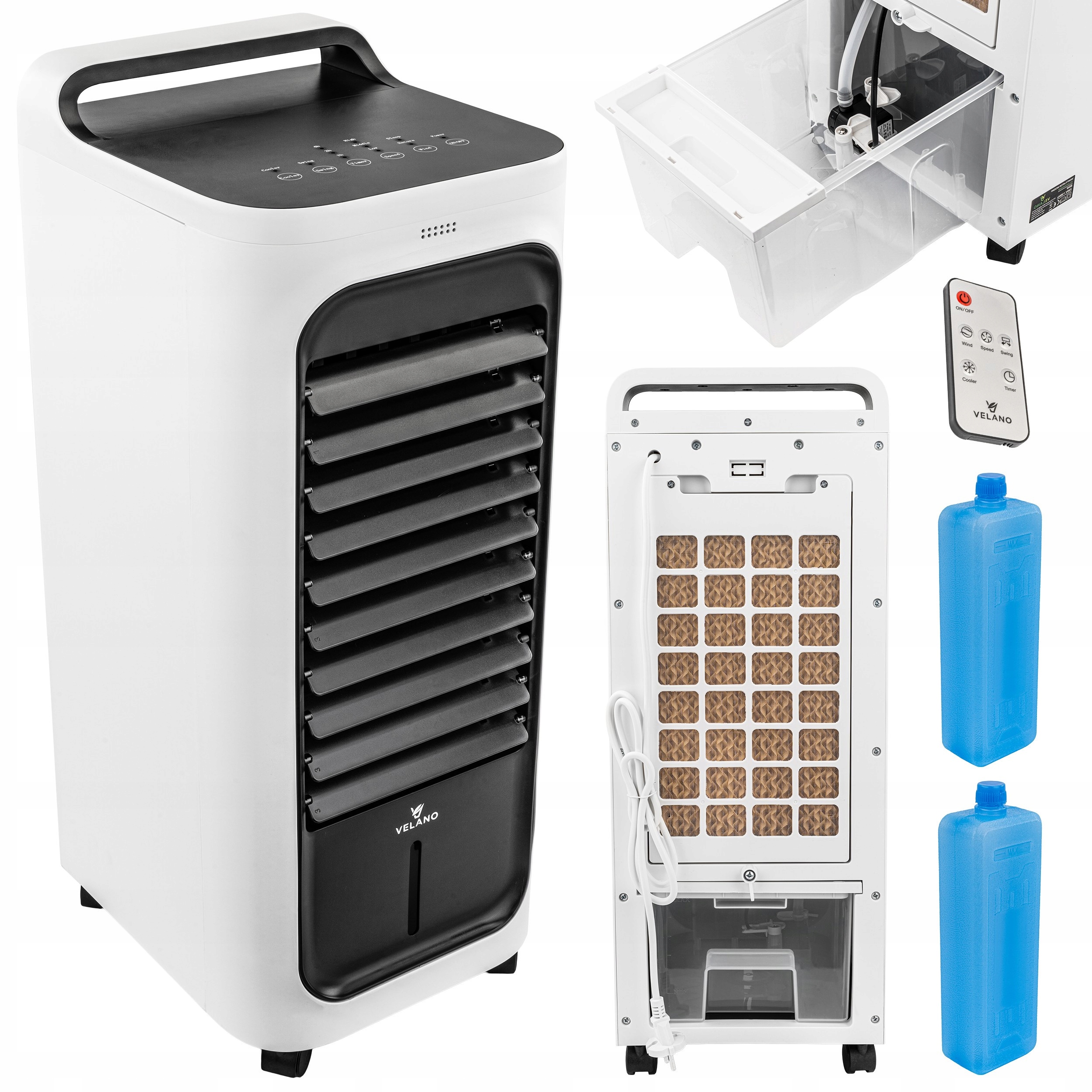 Wentylator kolumnowy Velano VELWEWK0019 biały (5904067448513) • Cena ...