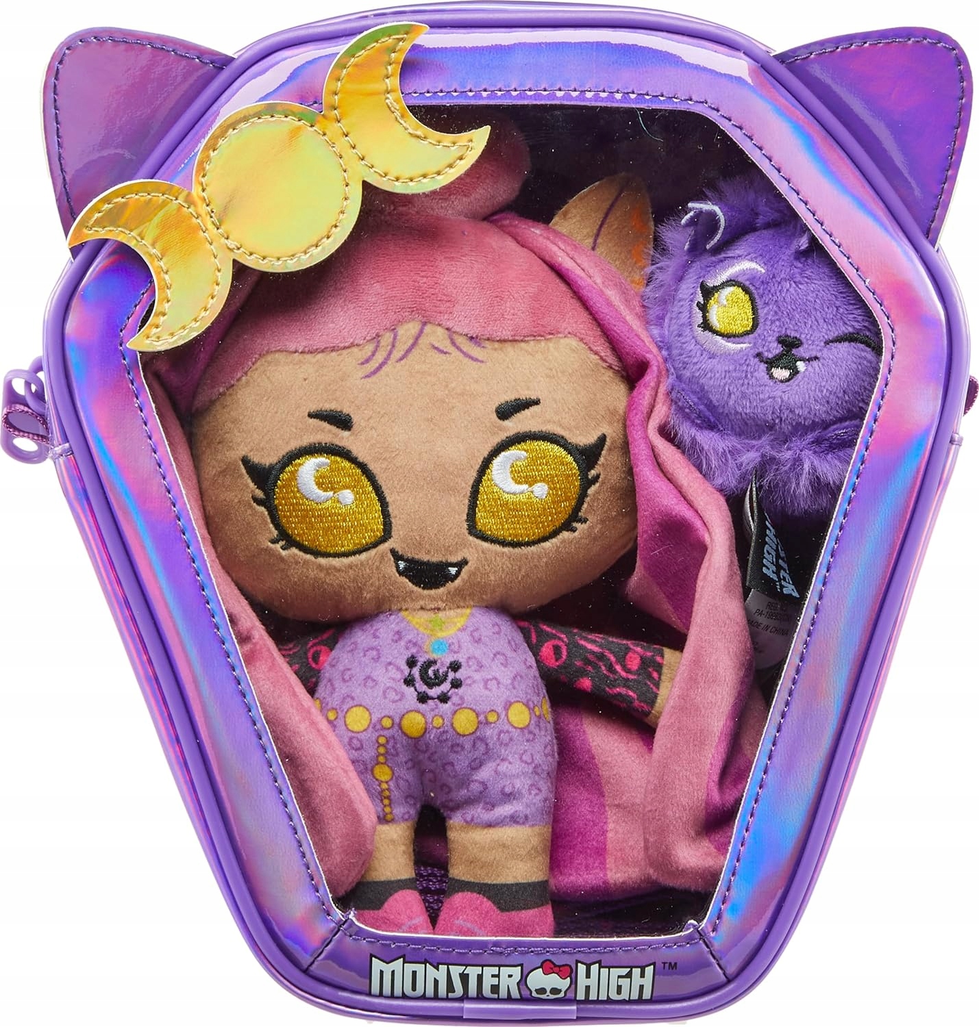 Monster High Plush Doll Set, Ghoul N Go Clawdeen Wolf 6.5-inch Plushie ... Monster High Plush Doll Set, Ghoul N Go Clawdeen Wolf 6.5-inch Plushie ...