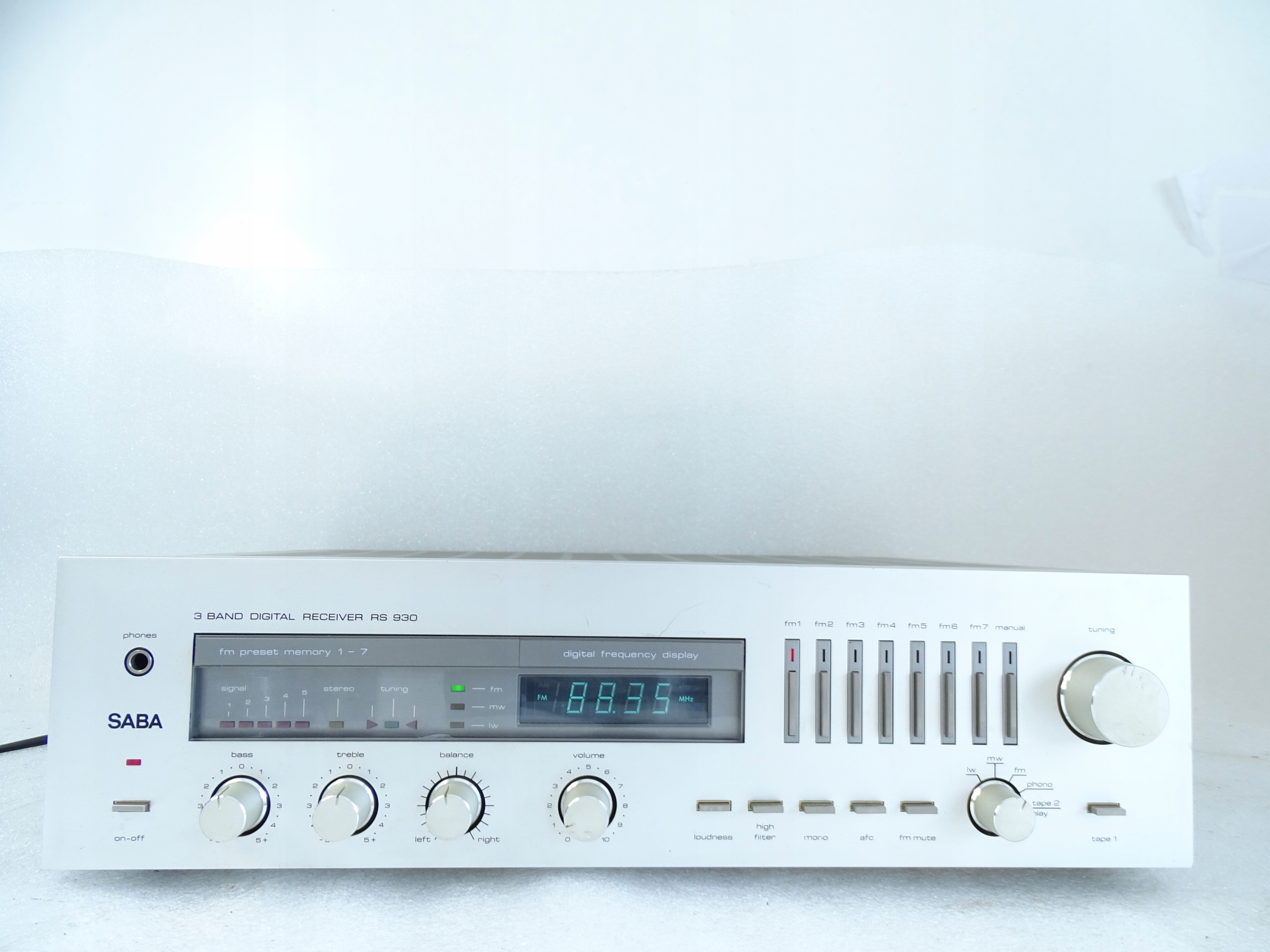 AMPLITUNER SABA RS-930 GWARANCJA - Sklep, Opinie, Cena w Allegro