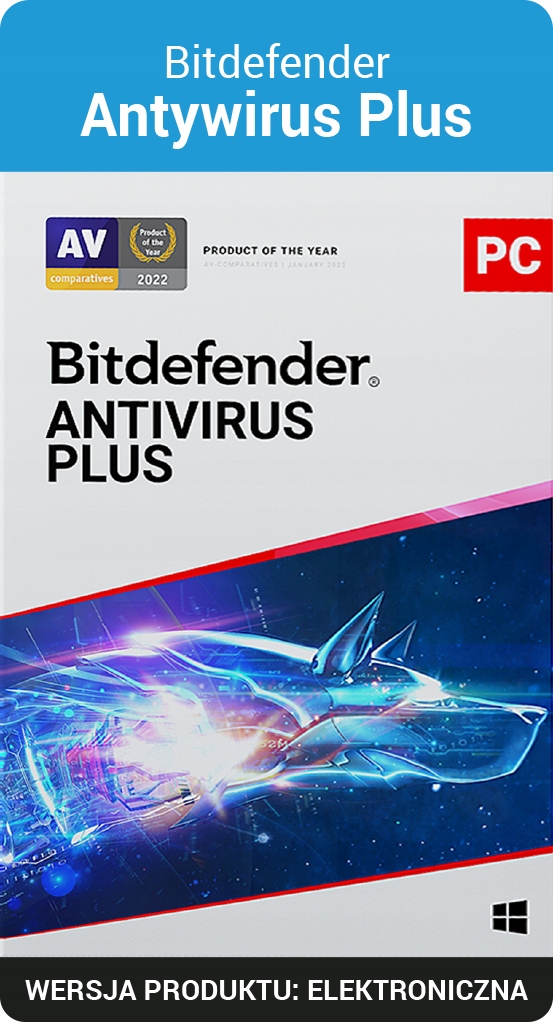 Bitdefender Antywirus Plus 1 STAN /1 ROK - Sklep, Opinie, Cena w Allegro