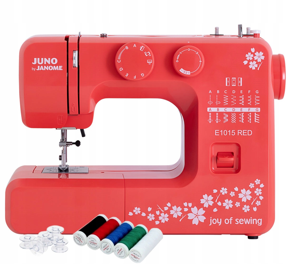 JANOME JUNO E1015 RED - Allegro