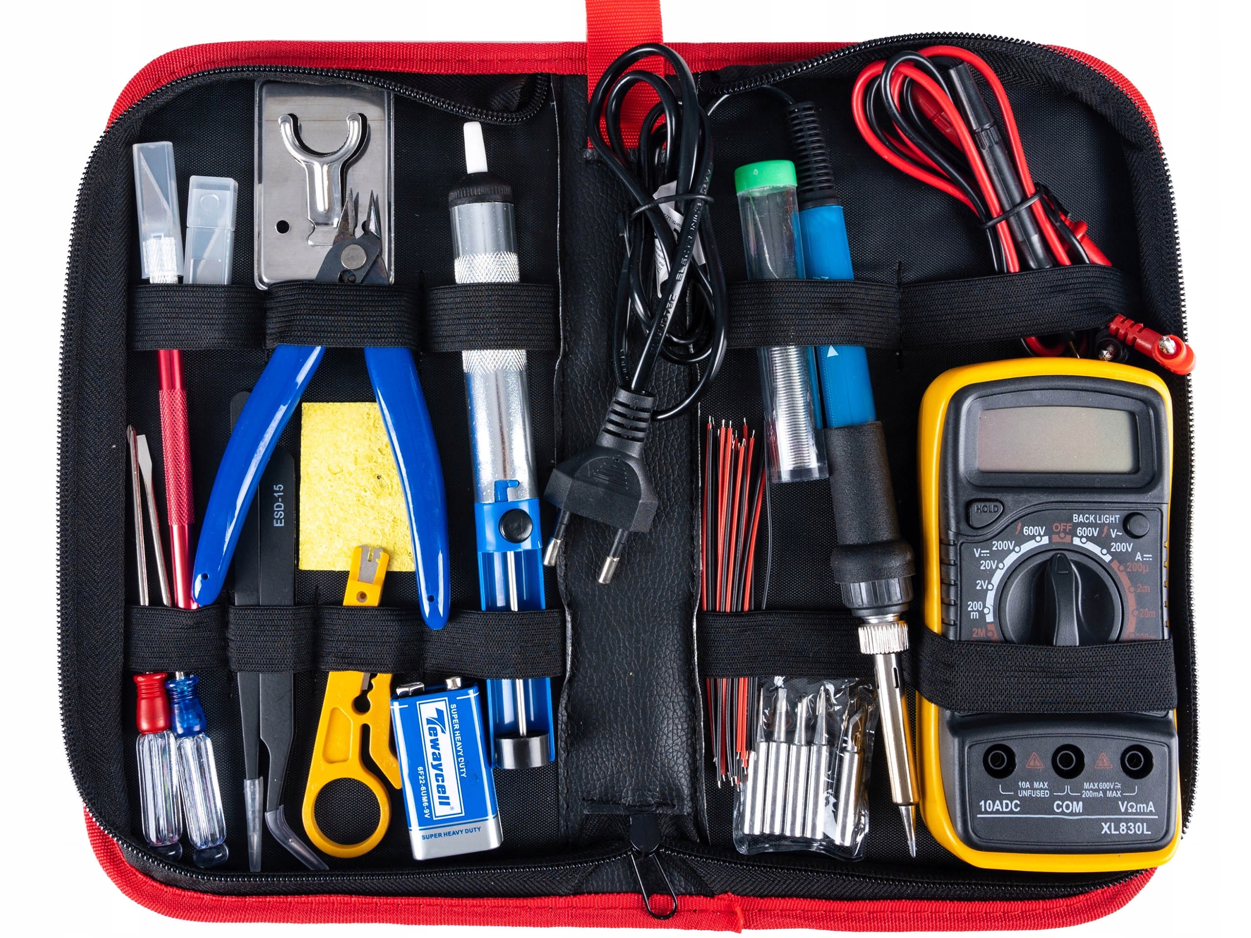 SADA ELEKTRICKÉHO NÁŘADÍ PÁJEČKA MULTIMETR za 703 Kč - Allegro