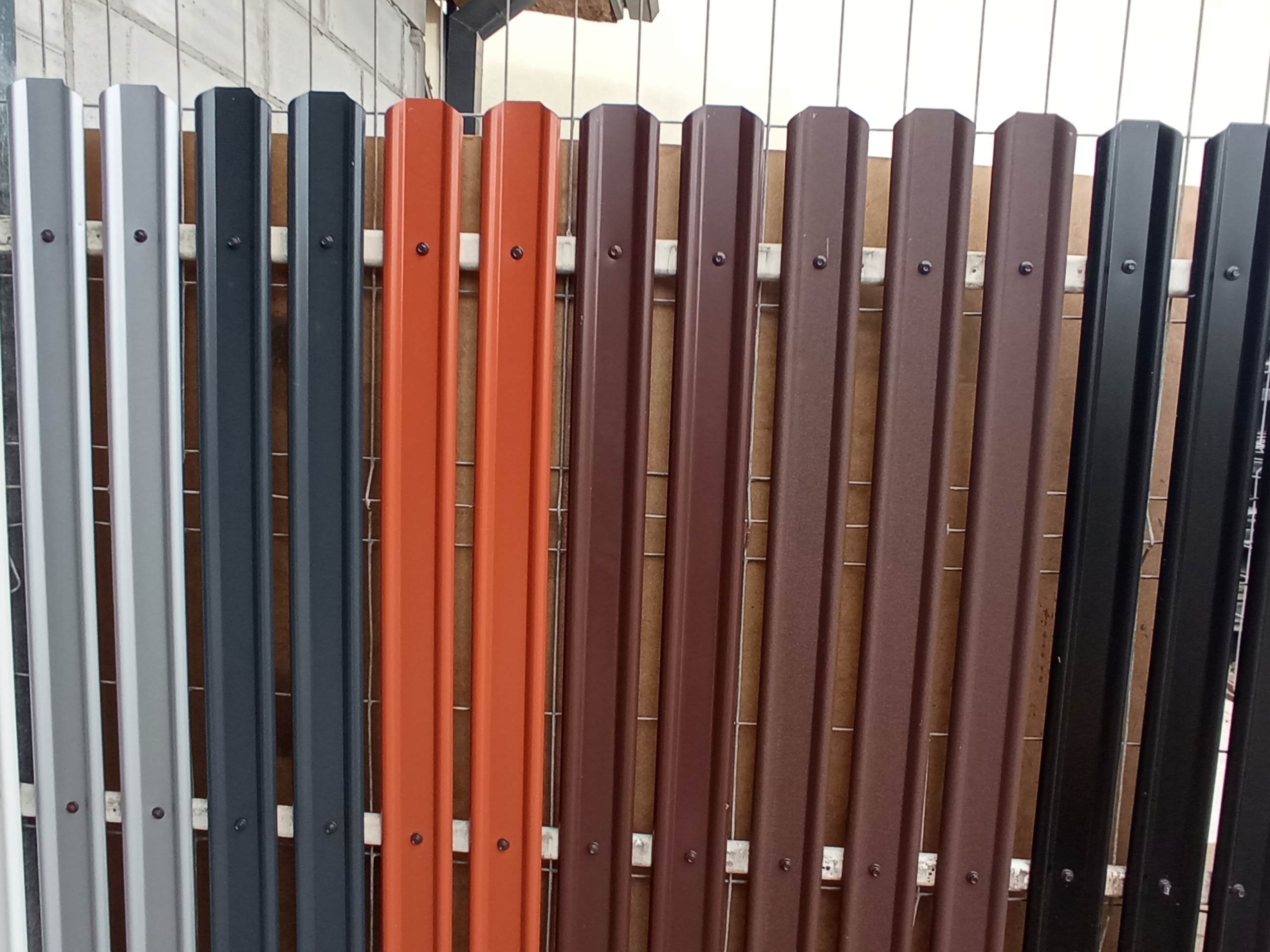 sztachety metalowe 8,5 x100 • Cena, Opinie • Przęsła 17657106063 • Allegro