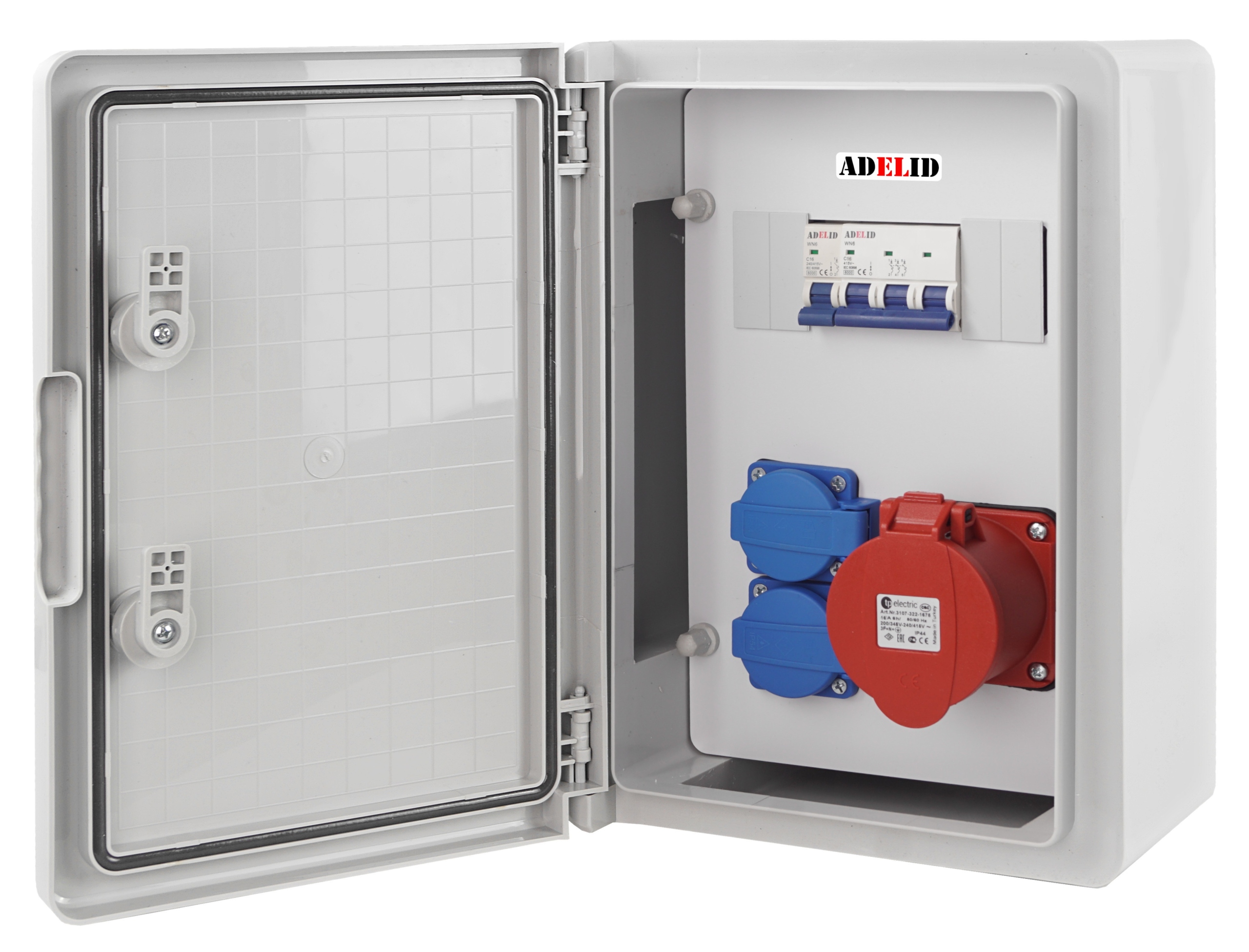 Rozdzielnica Adelid 400 V IP20 16 A (5900378968306) • Cena, Opinie 11330061312 • Allegro