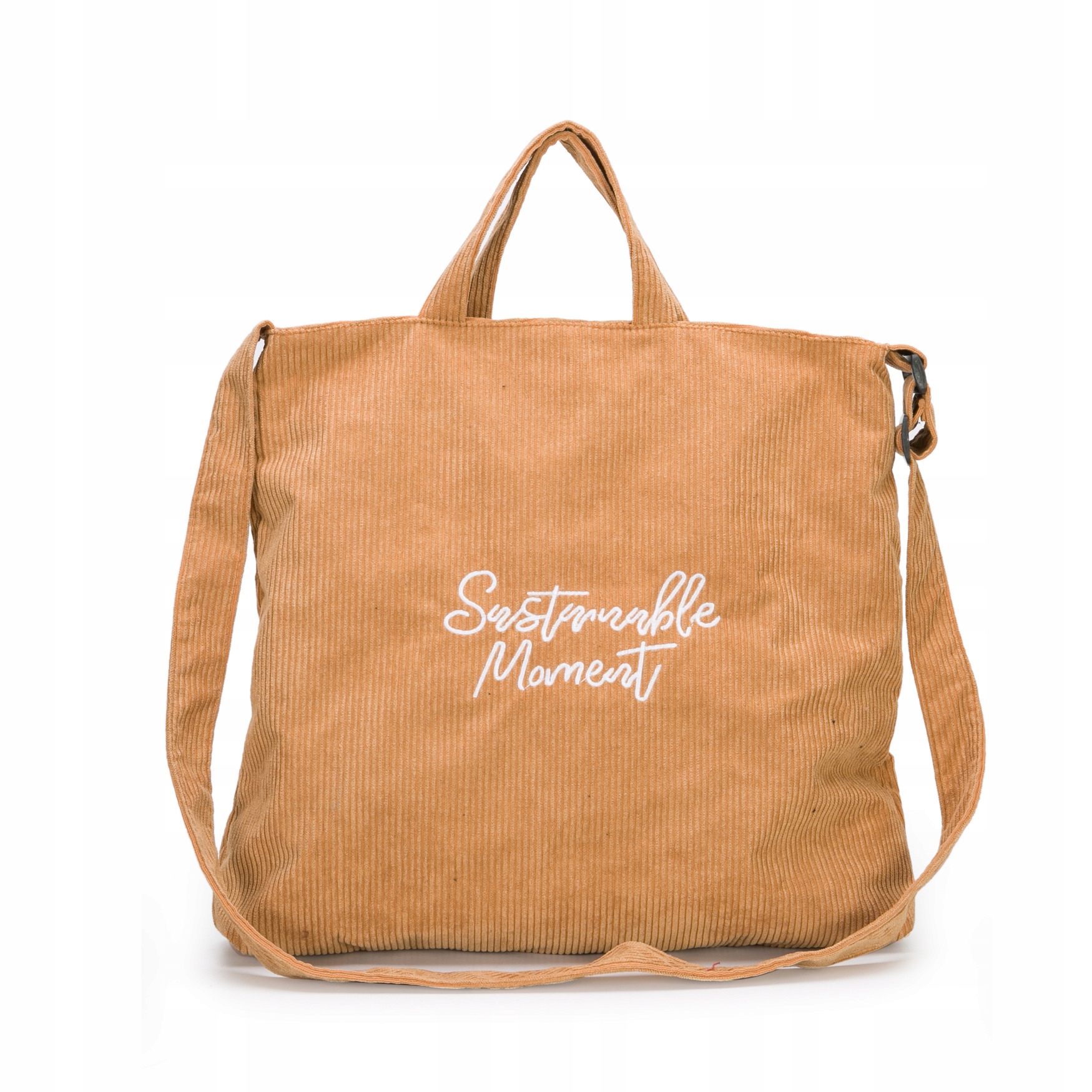 DUŻA TORBA TOREBKA SZTRUKSOWA DAMSKA WOREK NA RAMIE SHOPPER ...