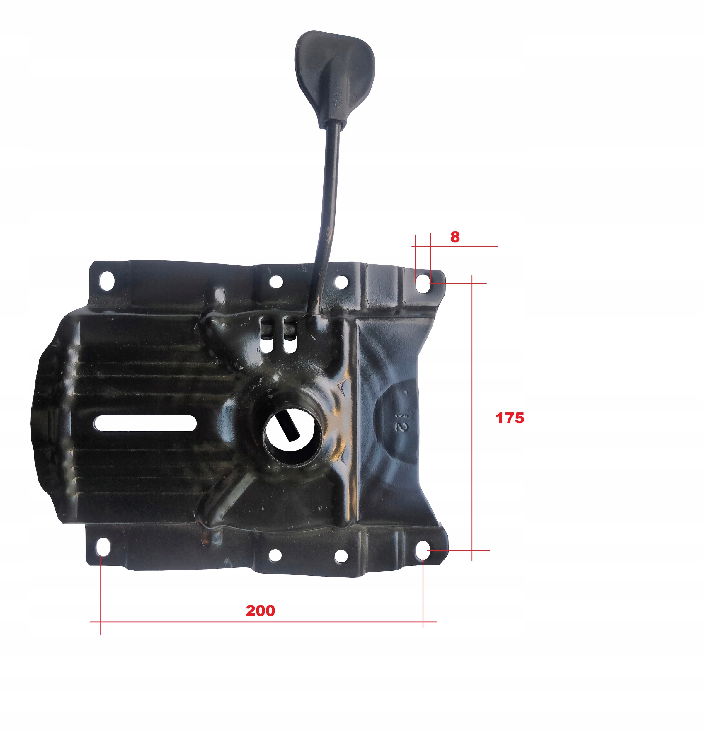 Sedadlový list je veľký pre otočnú stoličku