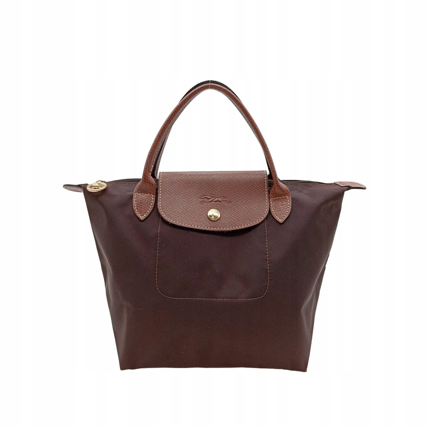 LONGCHAMP Torebka z rączkami brązowy Carry Bag • Cena, Opinie • Torby 17695792908 • Allegro