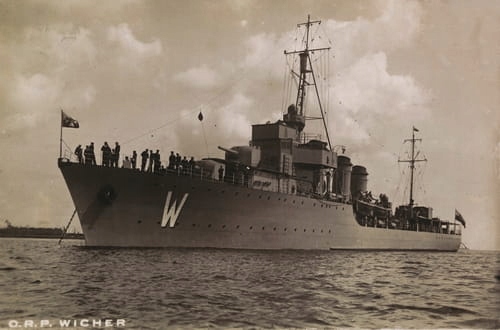 Statek ORP WICHER -Reprodukcja 3971 (phbaltazar) • Cena, Opinie ...