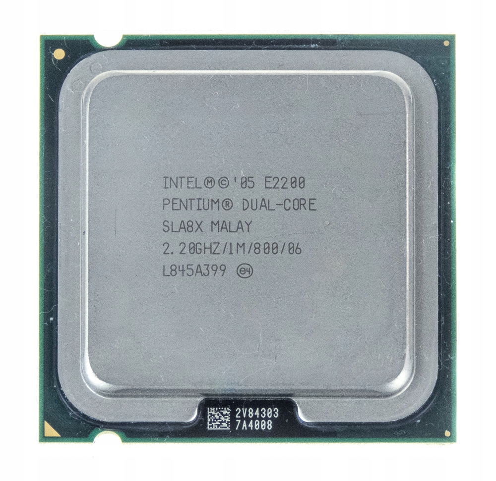 INTEL PENTIUM DUAL CORE E2200 2.2GHz SLA8X LGA775 w Żary - Sklep ...
