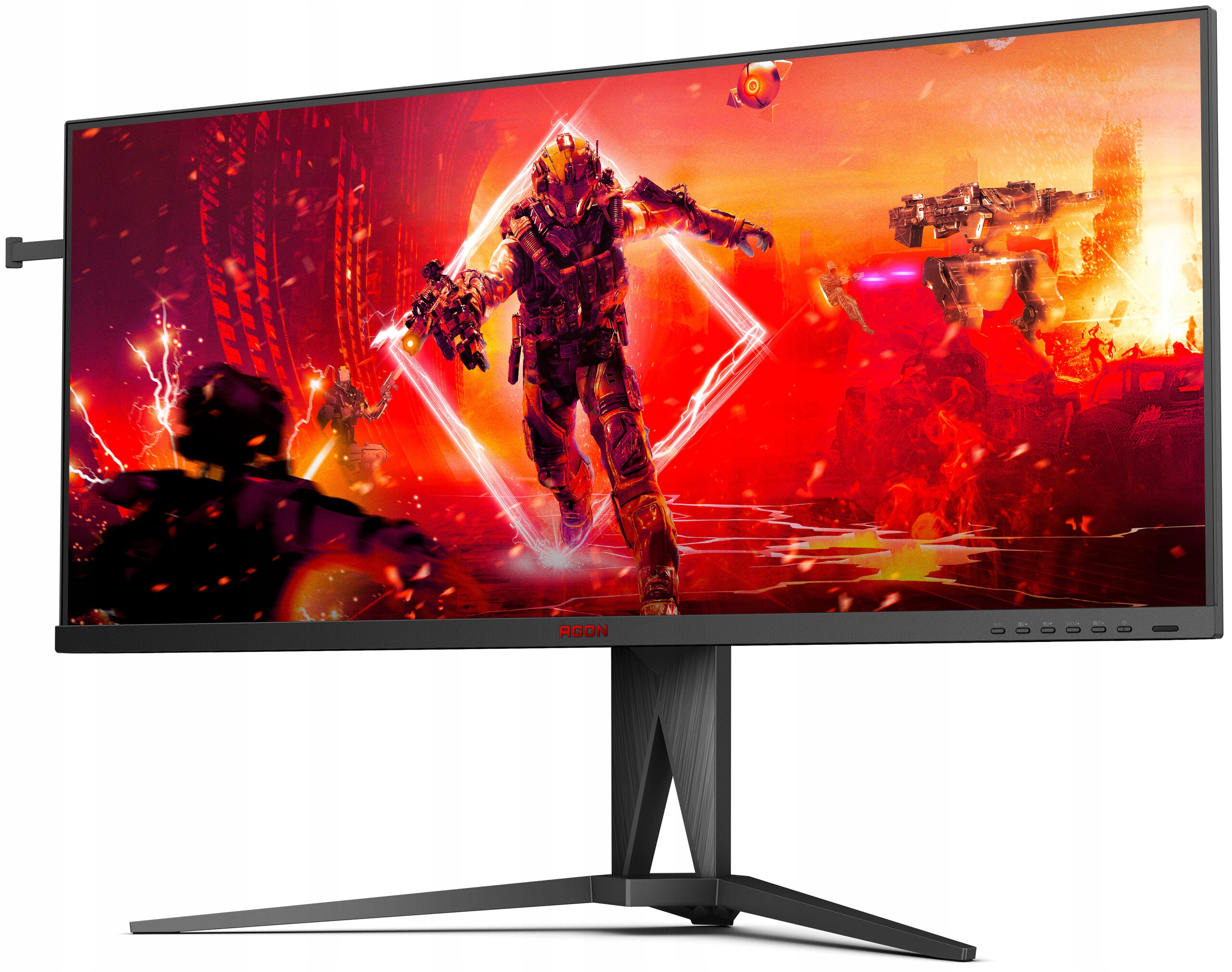 LED herní monitor AOC 40 PALCŮ 144HZ 1MS UWQHD reproduktory HDR IPS ...