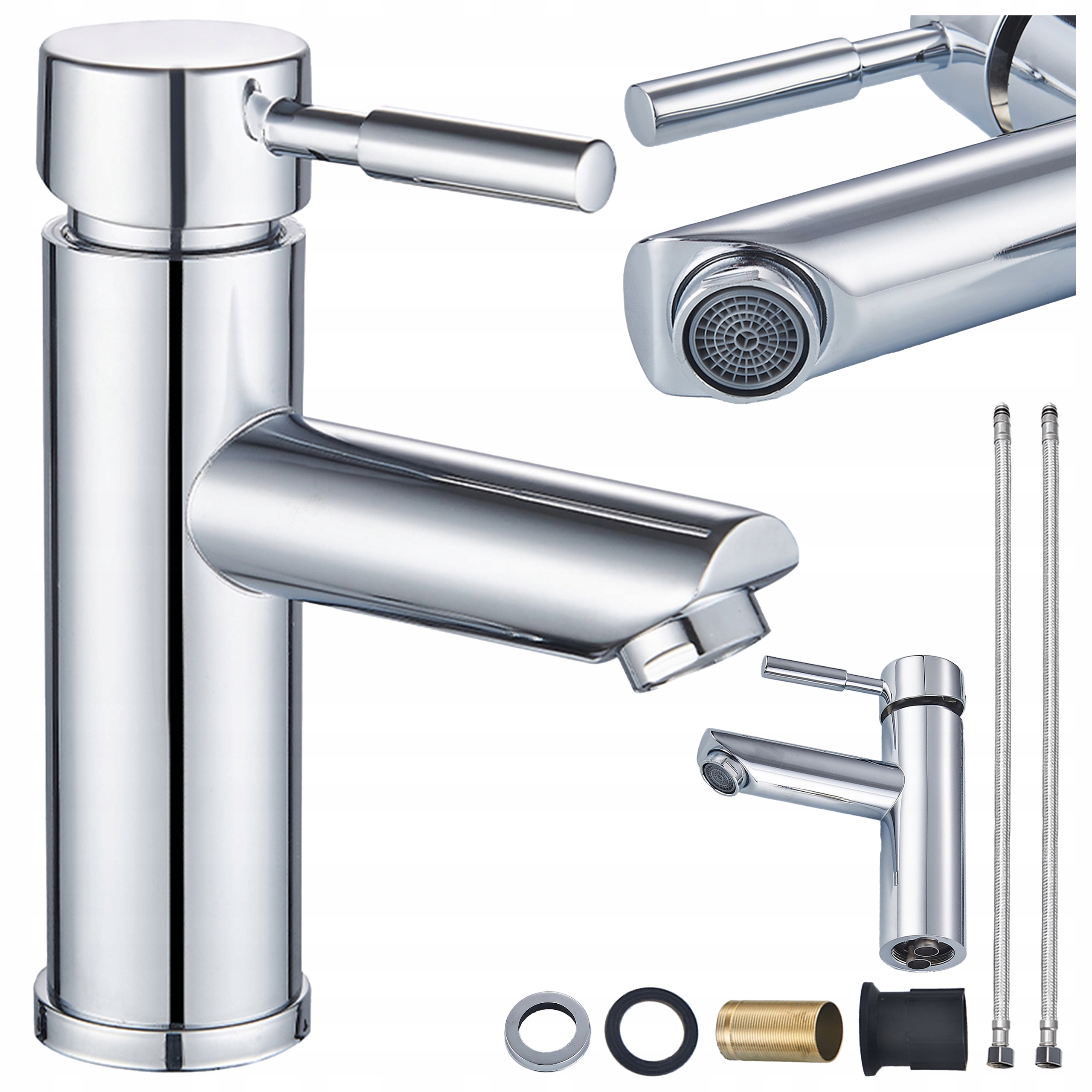 Bateria kuchenna stojąca Hydrosan ARLEY-CH srebrny (5905186136145 ...