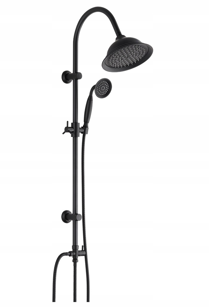 Dešťová sprcha BLACK černá sada LOFT modern RETRO za 1702 Kč - Allegro