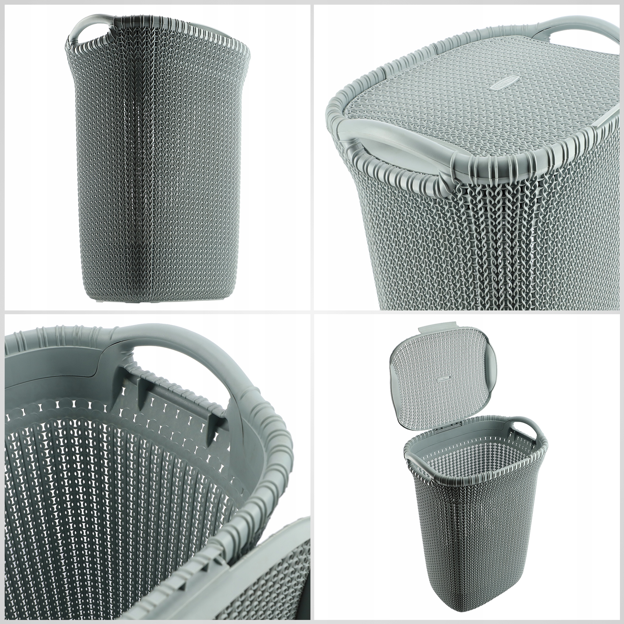 Kup Curver 228411 Kosz Na Pranie 57L Szaroniebieski na arena.pl i ciesz ...