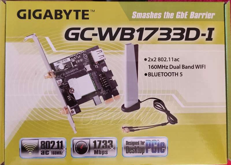 Karta SIECIOWA WIFI Gigabyte GC-WB1733D-I PCI Dual - Sklep, Opinie ...