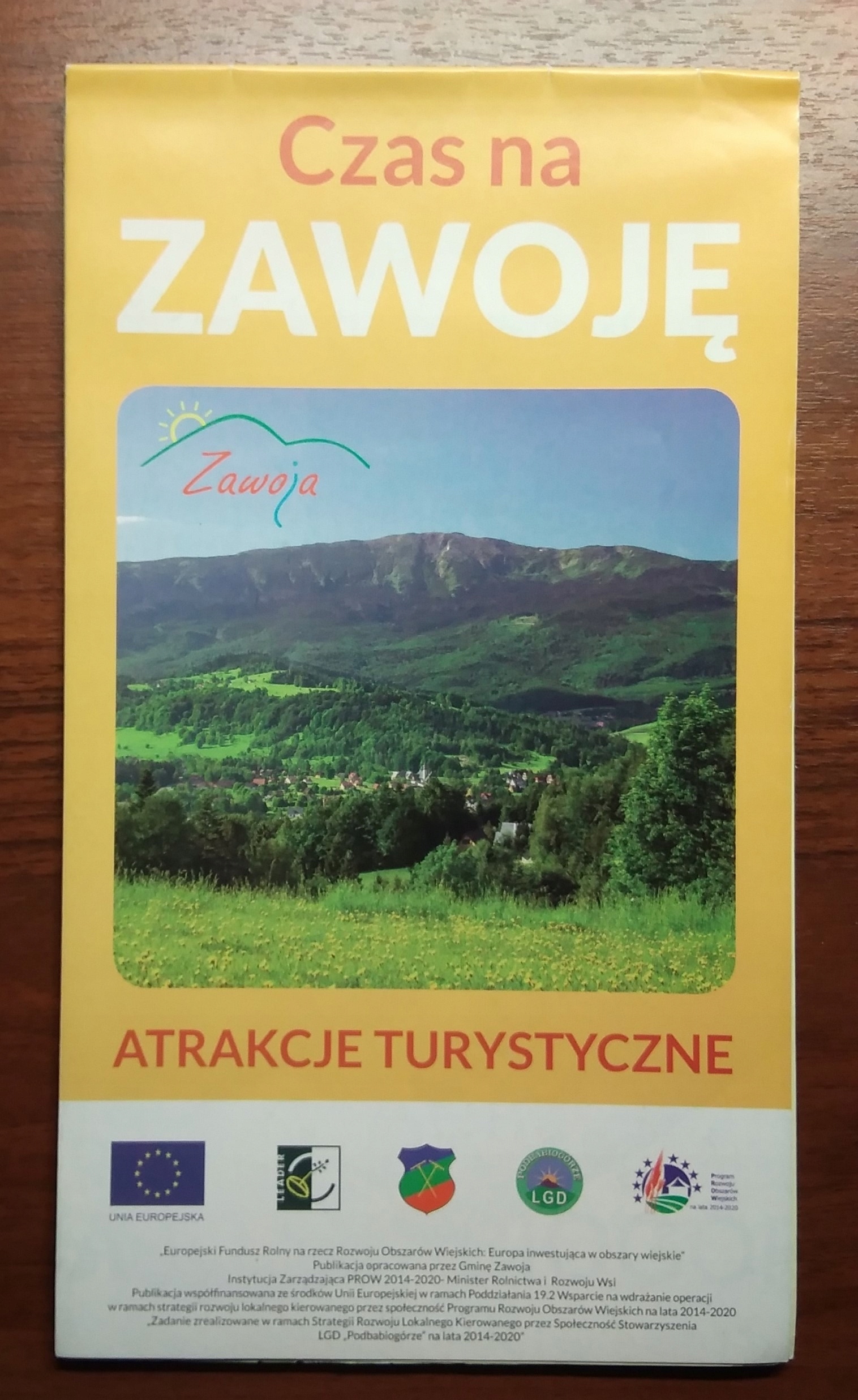 ZAWOJA mapa panoramiczna 2019 r. • Cena, Opinie • Polska 12995271262 ...