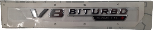 A2138179900 - Эмблема надпись MERCEDES V8 BITURBO 4Matic + купить на ...