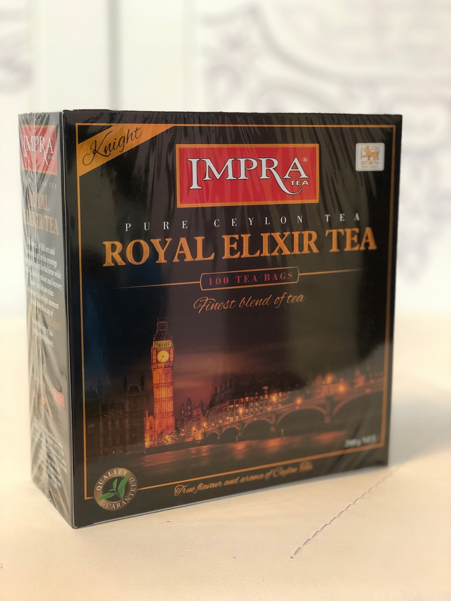 Herbata Impra Royal Elixir Knight 100 torebek (4791021006848) • Cena ...