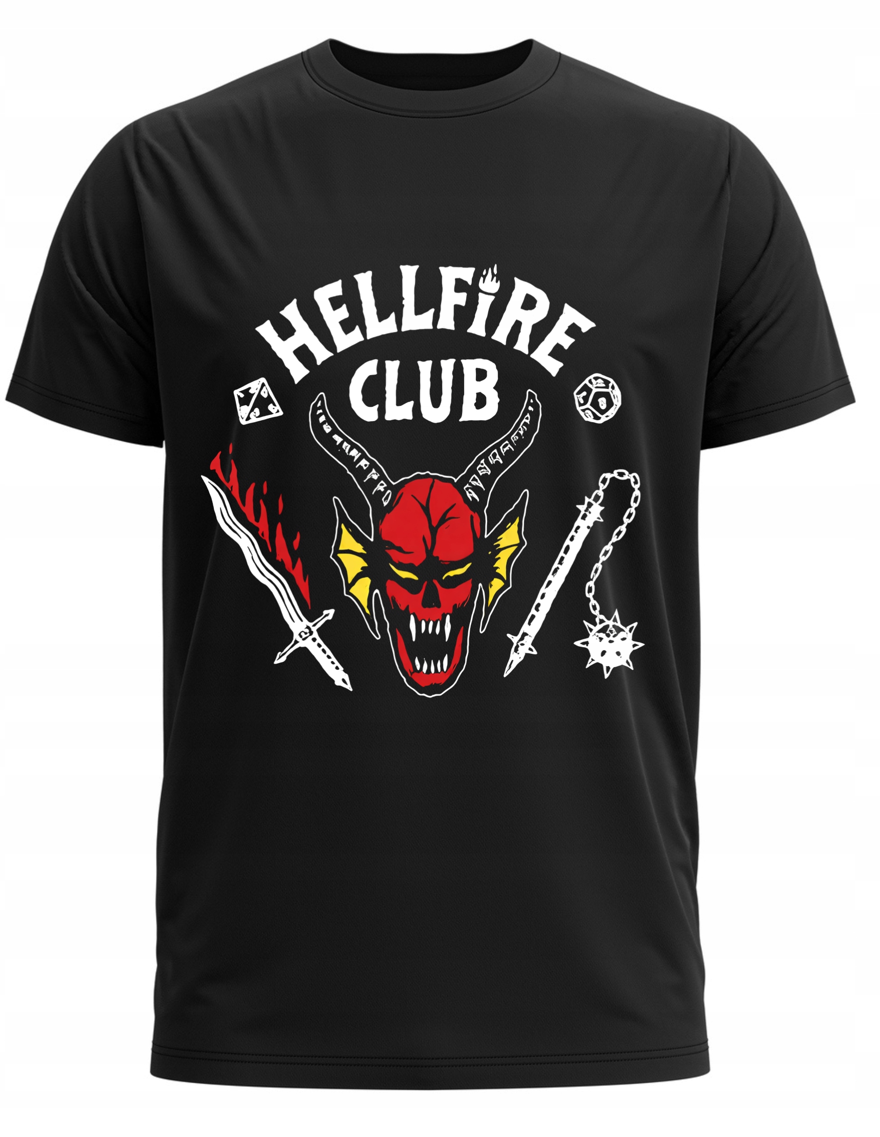 HELLFIRE CLUB STRANGER THINGS NETFLIX PÓLÓ - NYOMTATOTT MINTÁS PÓLÓ ...