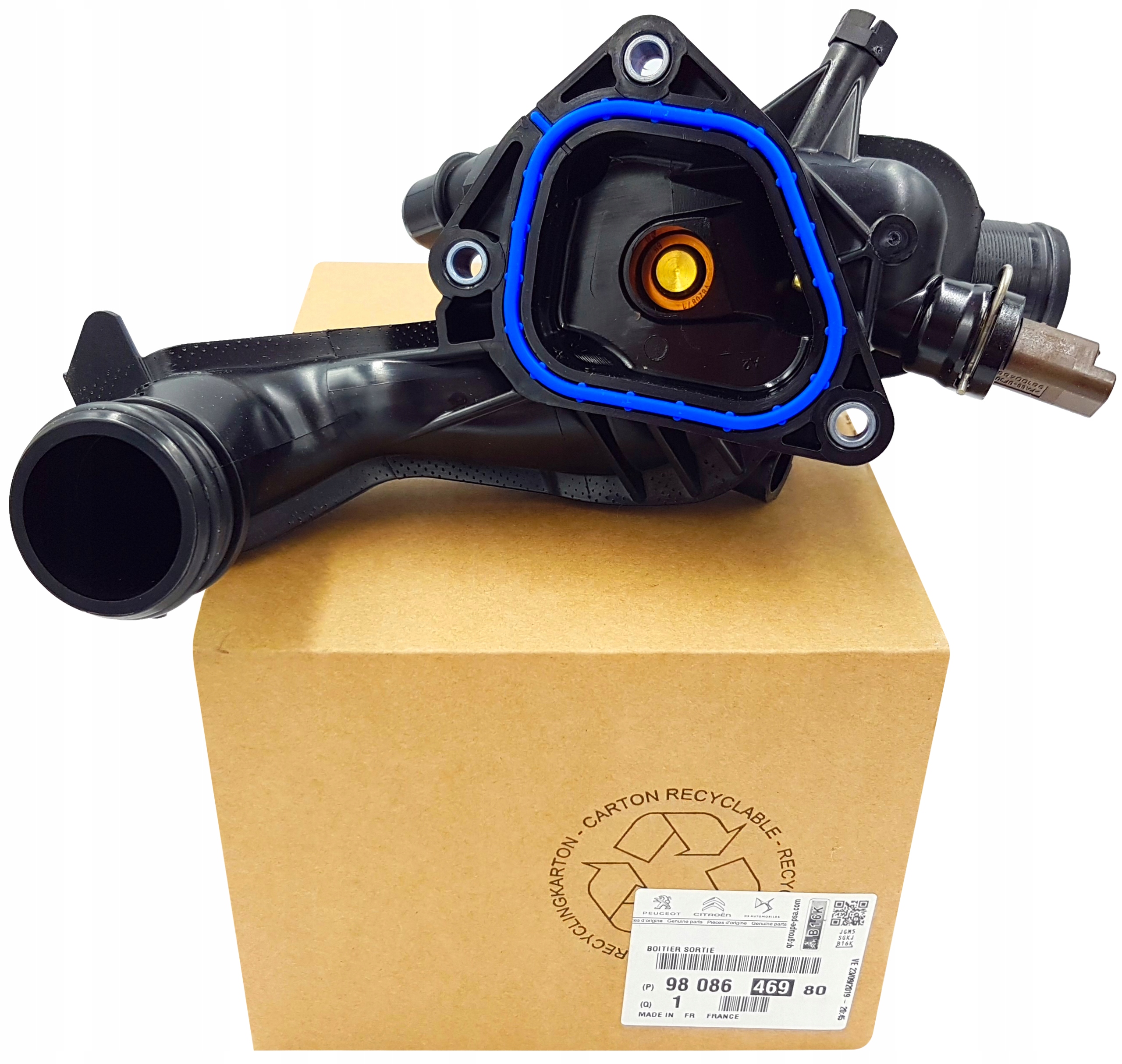 9808646980 - PEUGEOT 2008 3008 5008 1.6 VTI КОРПУС ТЕРМОСТАТА купити на ...