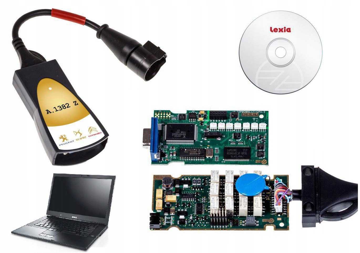 LEXIA 3 PP2000 CITROEN PEUGEOT Diagbox GOLD + LAPTOP 6911936621532 za ...