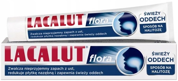 Lacalut Flora pasta do zębów na halitozę świeży oddech 75 ml ...