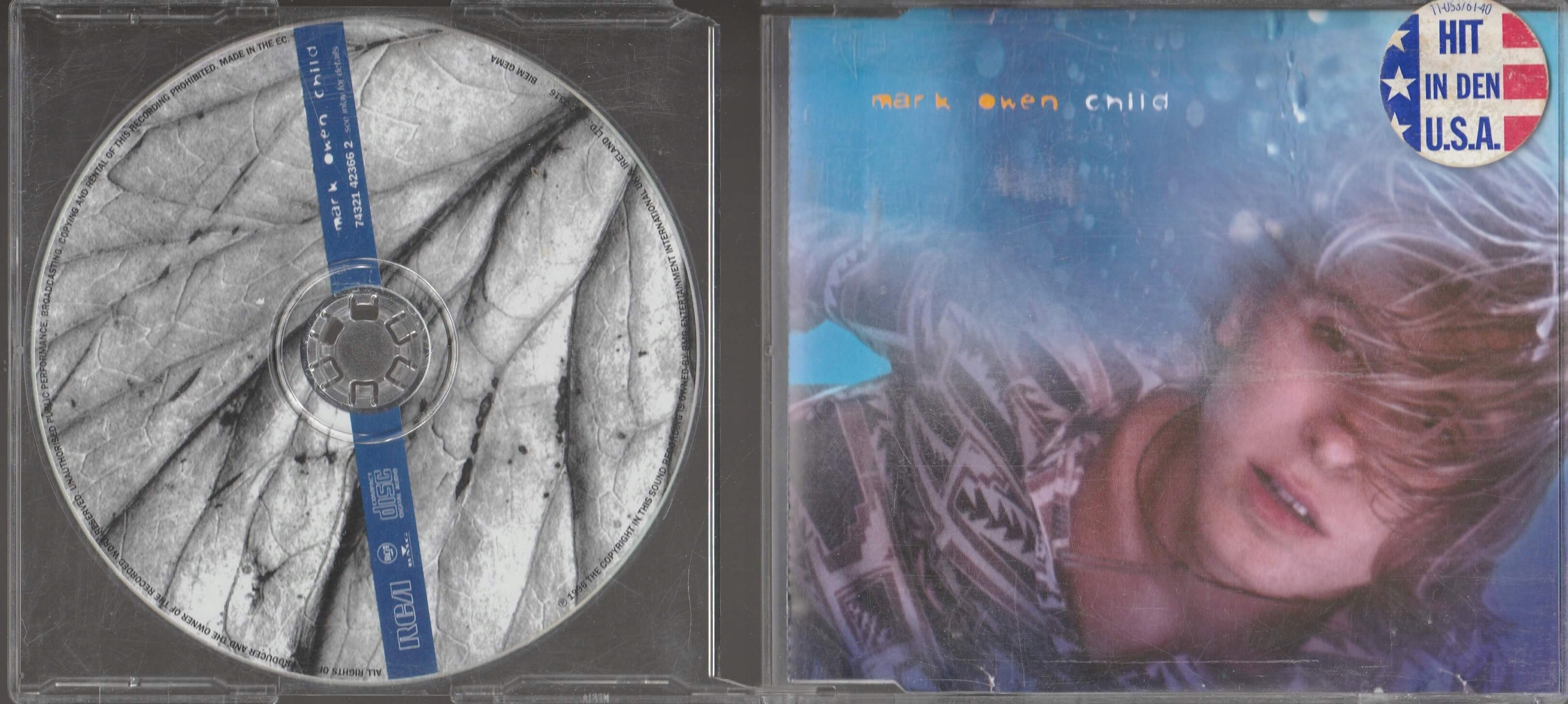 Płyta CD Mark Owen - Child __________________________ 13819649306 - Sklepy, Opinie, Ceny w Allegro