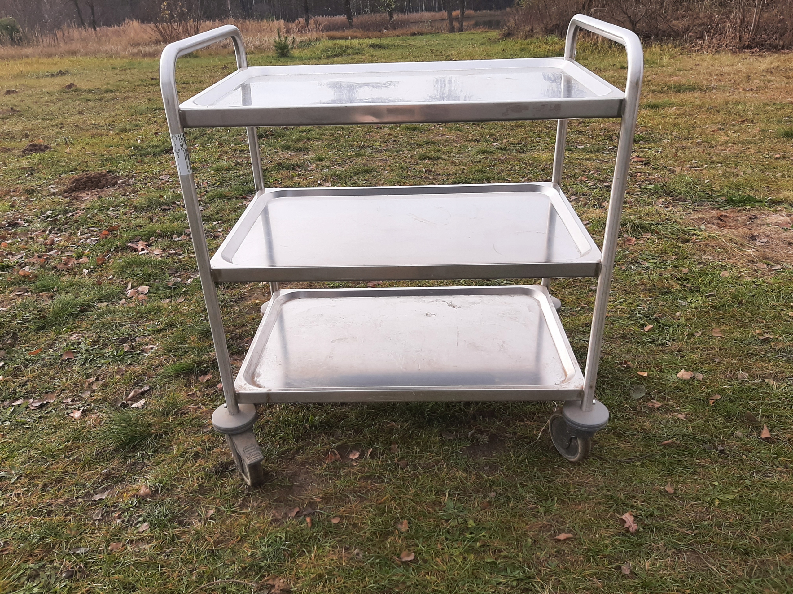 Wózek Kelnerski Cateringowy Restauracyjny Blanco PROFESSIONAL SW 8x5-3 ...