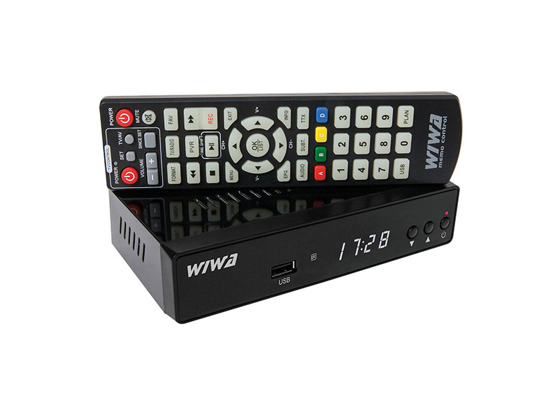 Dekoder WIWA H.265 Maxx DVB-T2/HEVC/H.265 Full HD - Sklep, Opinie, Cena w Allegro