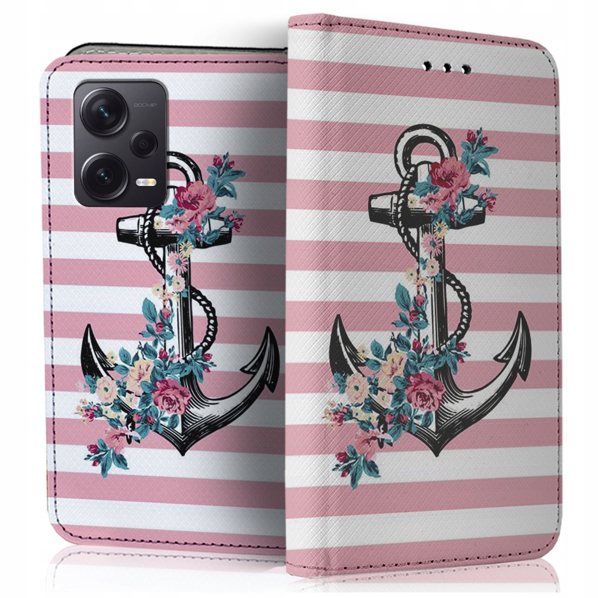 STYLOWE ETUI PORTFEL MAGNETYCZNE DO XIAOMI REDMI NOTE 12 PRO PLUS WZORY ...