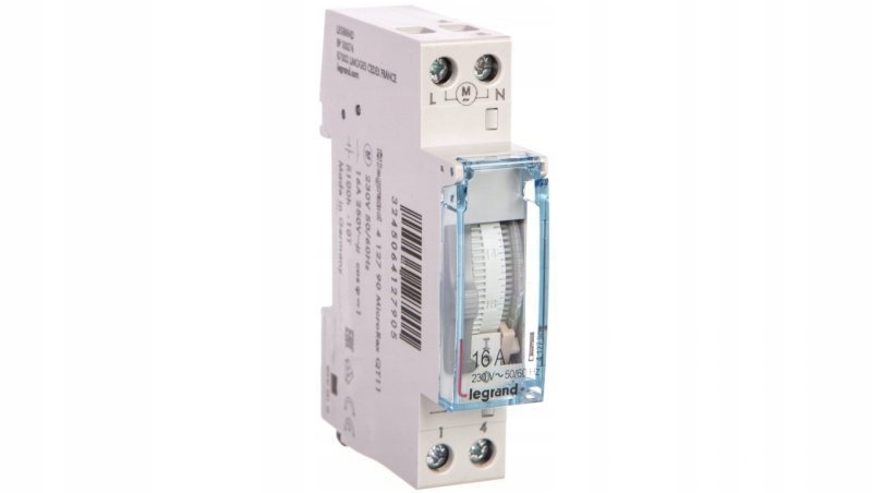 Zegar sterujący Legrand 16 V IP20 16 A (3245064127905) • Cena, Opinie ...