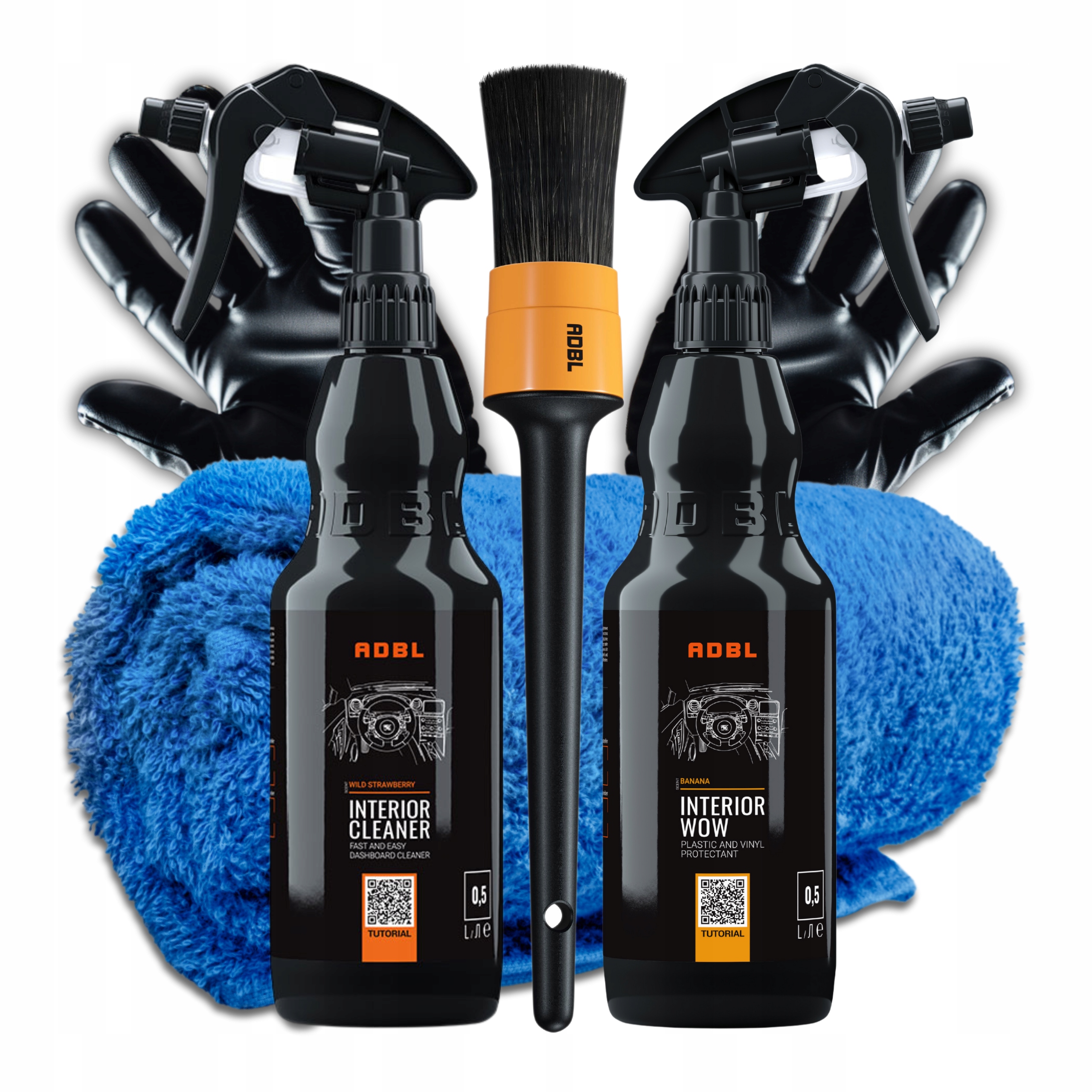 ADBL INTERIOR CLEANER 500ml + ADBL INTERIOR WOW dressing do plastików 500ml 5904966836008 za 75 ...