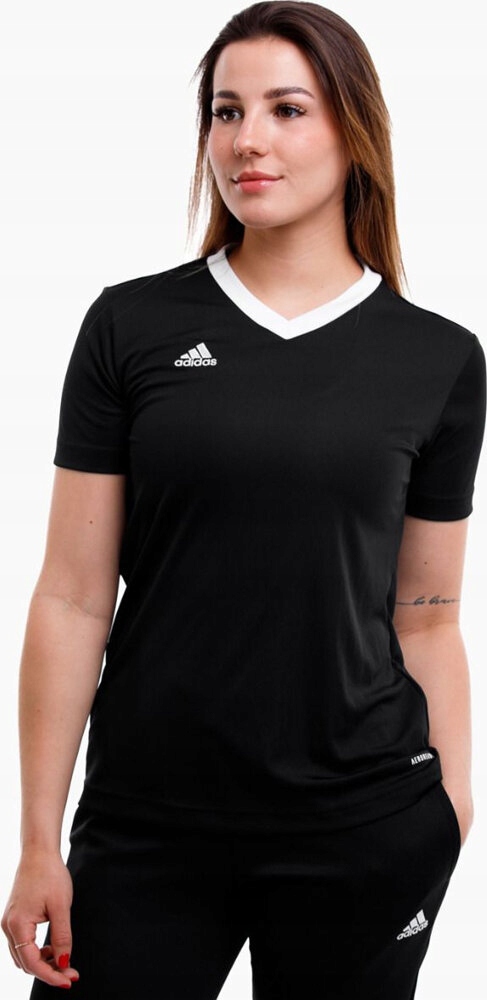 Y7263 KOSZULKA DAMSKA ADIDAS ENTRADA 22 JSY CZARNA H57572 r L ...