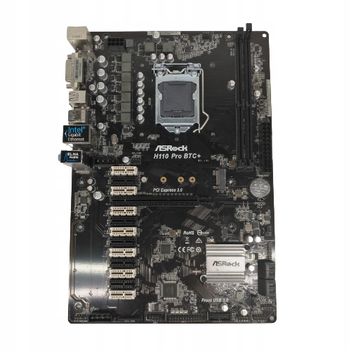 Płyta główna ASROCK H110 PRO BTC+ DDR4 USZKODZONA w Poznań - Sklep ...