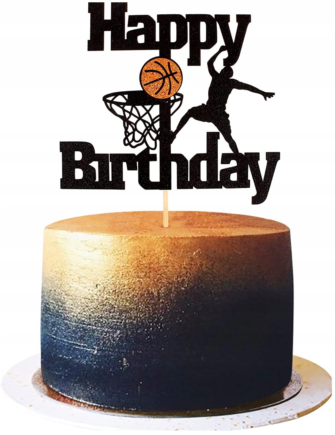 TOPPER NA TORT DEKORACJA CIASTA TOPPER KOSZYKÓWKA NBA BASKETBALL2 ...