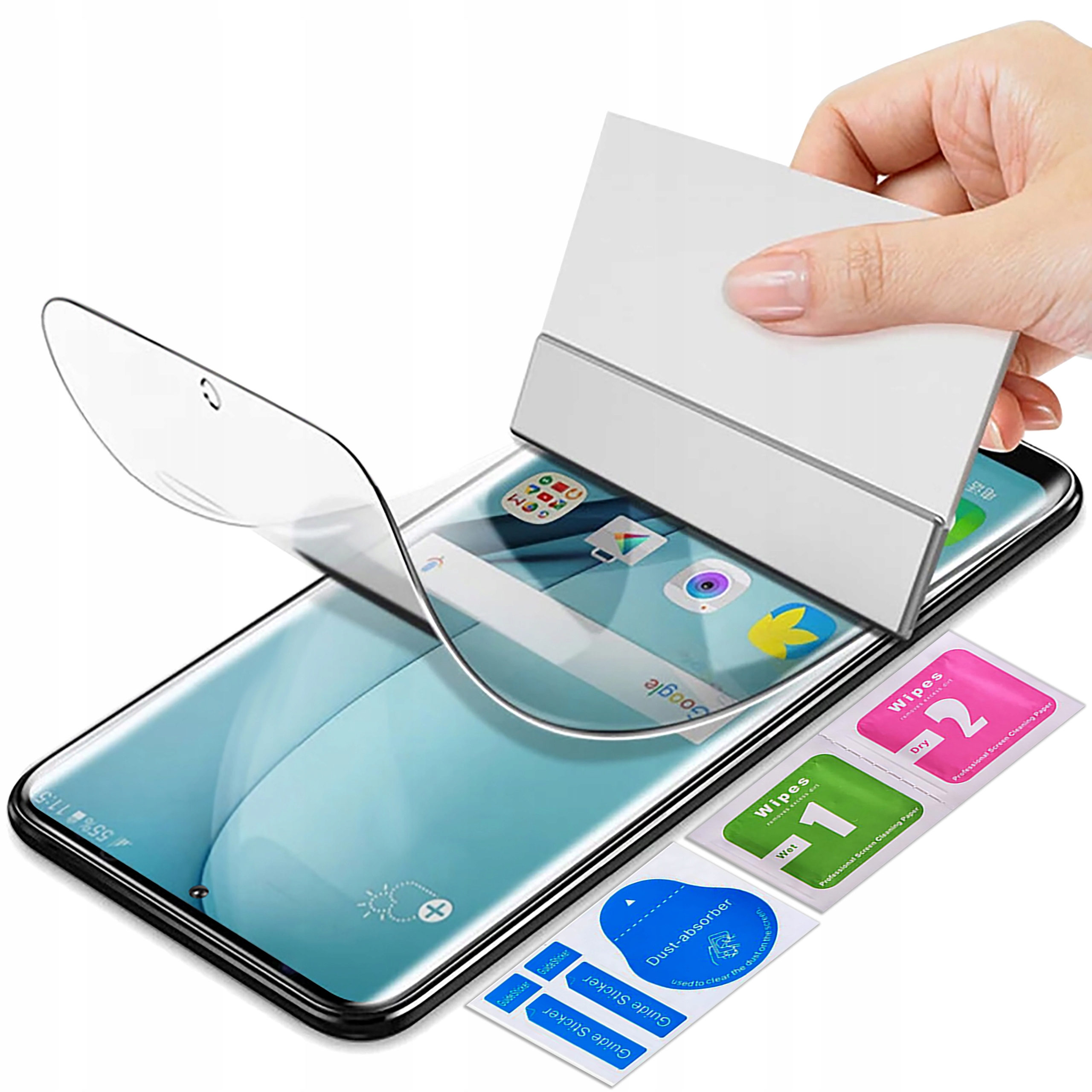 3D HIDROGÉL VÉDŐFÓLIA Oppo Reno 12 5G | 12 Pro 5G készülékekhez ...