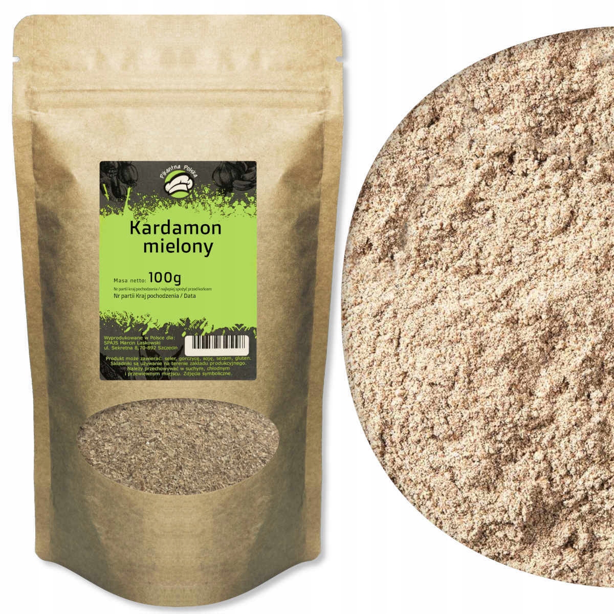 Kardamon mielony 100g - Pikantna Polska (5900652346516) • Cena, Opinie ...