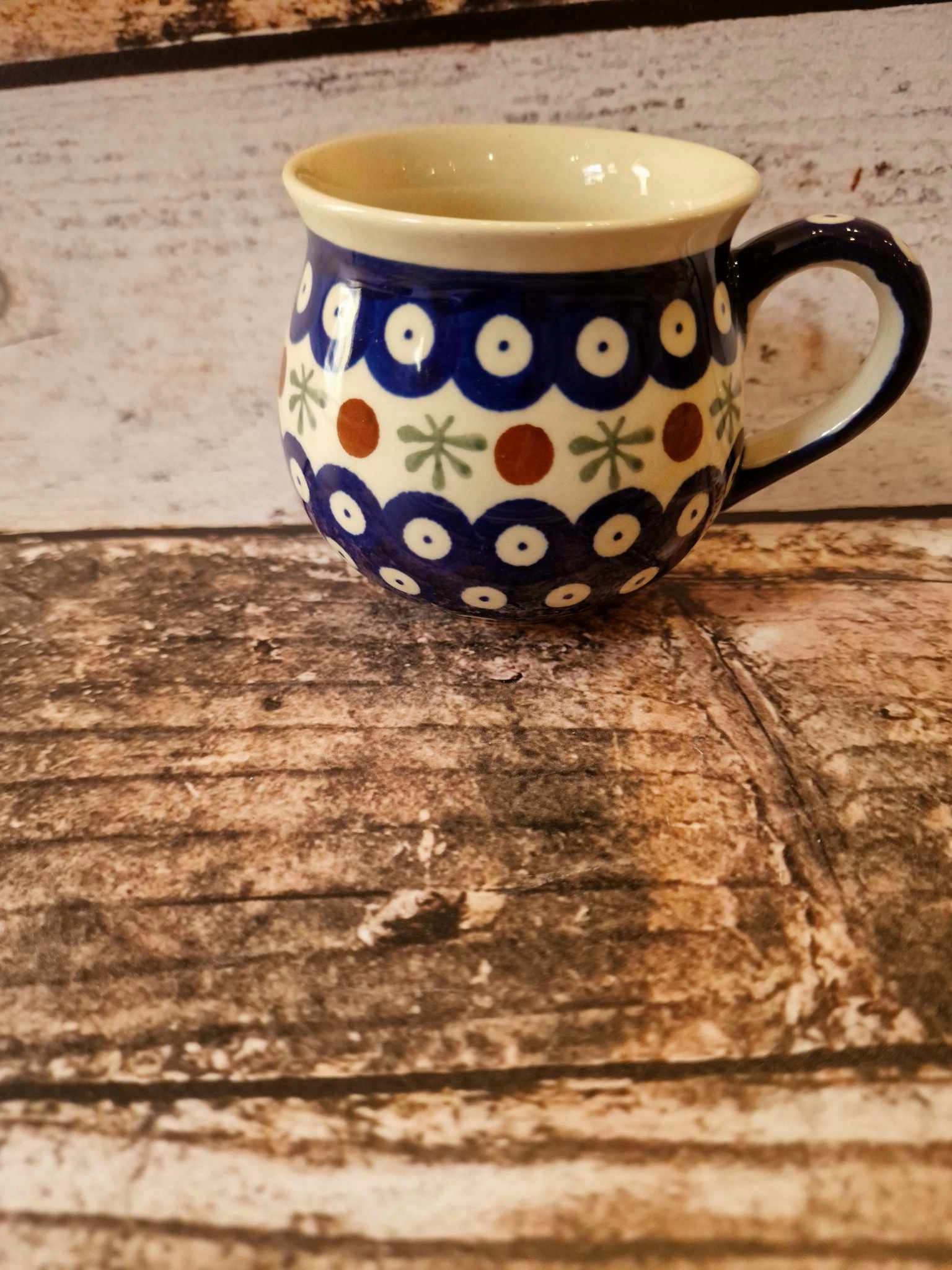 Kubek Zakłady Ceramiczne "Bolesławiec" DEK 41 ceramika 220 ml • Cena, Opinie - Allegro