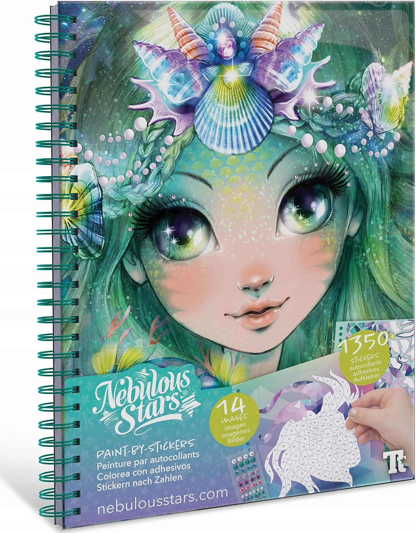 WYKLEJANKA - OBRAZ PO NUMERACH 8+ M MARINIA NEBULOUS STARS • Cena ...