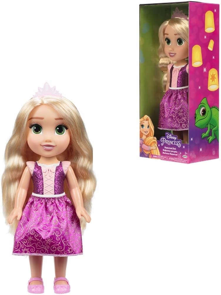 DISNEY PRINCESS LALKA KSIĘŻNICZKA ROSZPUNKA 36 cm (192995219083) • Cena ...