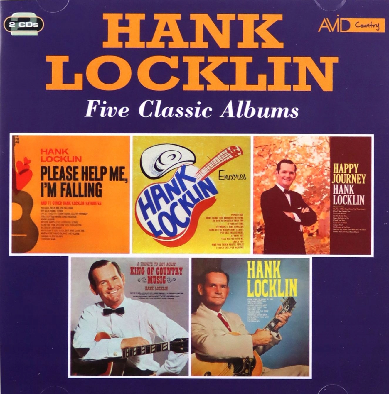 HANK LOCKLIN: FIVE CLASSIC ALBUMS [2CD] 17021026418 - Sklepy, Opinie ...