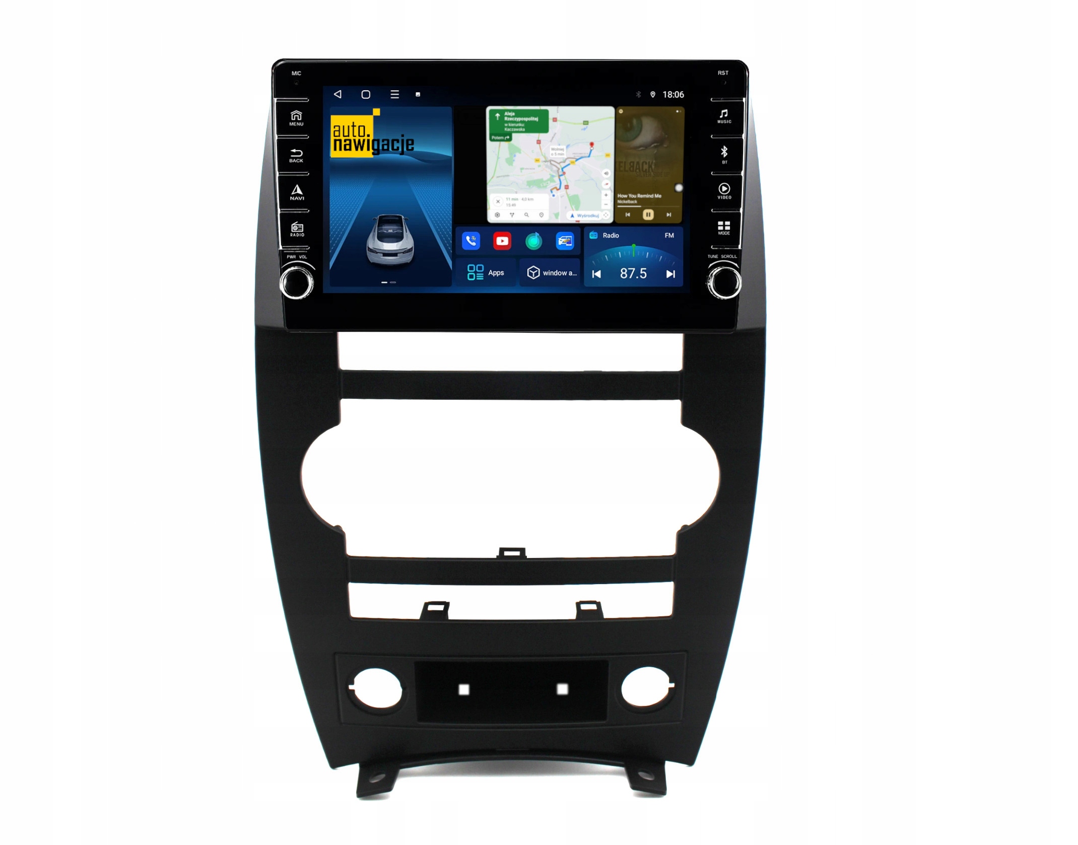 RADIO NAWIGACJA GPS JEEP COMMANDER 2005-2010 ANDROID CARPLAY 8/128 GB - Sklep, Opinie, Cena w ...