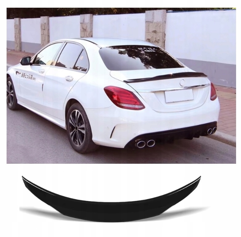 SPOILER LOTKA DOKŁADKA SKRZYDŁO SPOJLER MERCEDES W205 PSM STYLE C KLASA ...