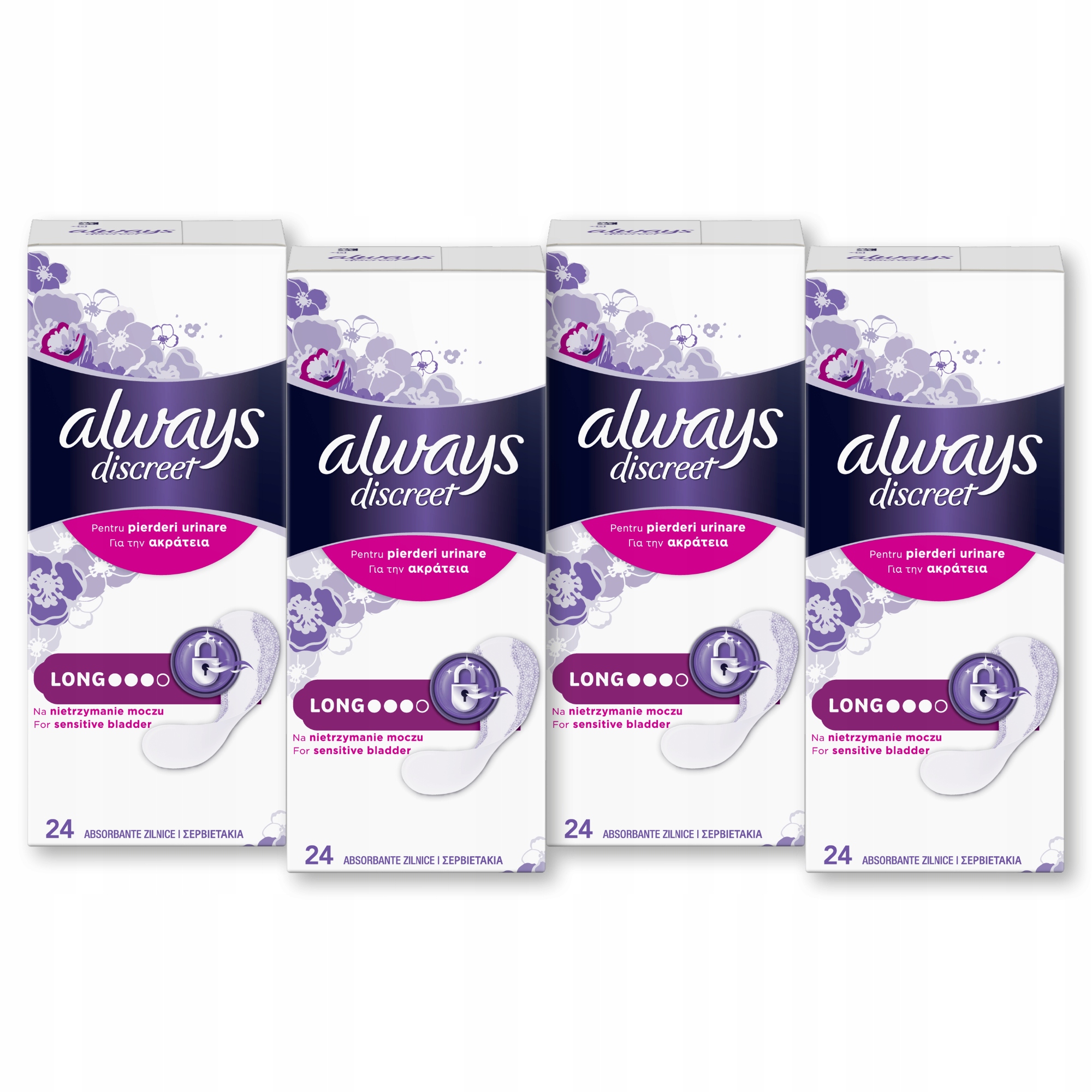 Always Discreet Long Wkładki 4x24 szt 12782005045 - Allegro.pl Always Discreet Long Wkładki 4x24 szt 12782005045 - Allegro.pl