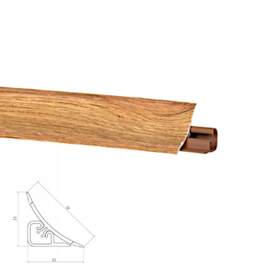 Listwa Przyblatowa Kuchenna Złoty Dąb Craft - Niska cena na Allegro