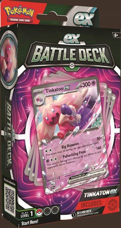 Pokemon TCG Battle Deck Tinkaton ex - Stan: Nowy 63.99PLN - Sklepy ...