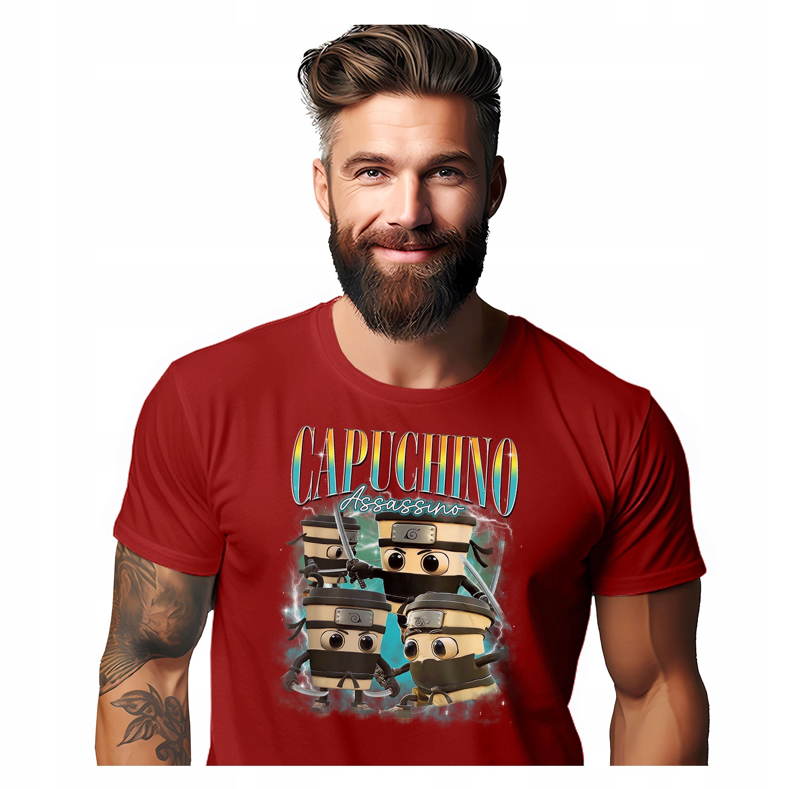 PÁNSKÉ TRIČKO ITALIAN BRAIN ROT CAPPUCCINO ASSASSINO TIKTOK 3XL, • Ceny ...