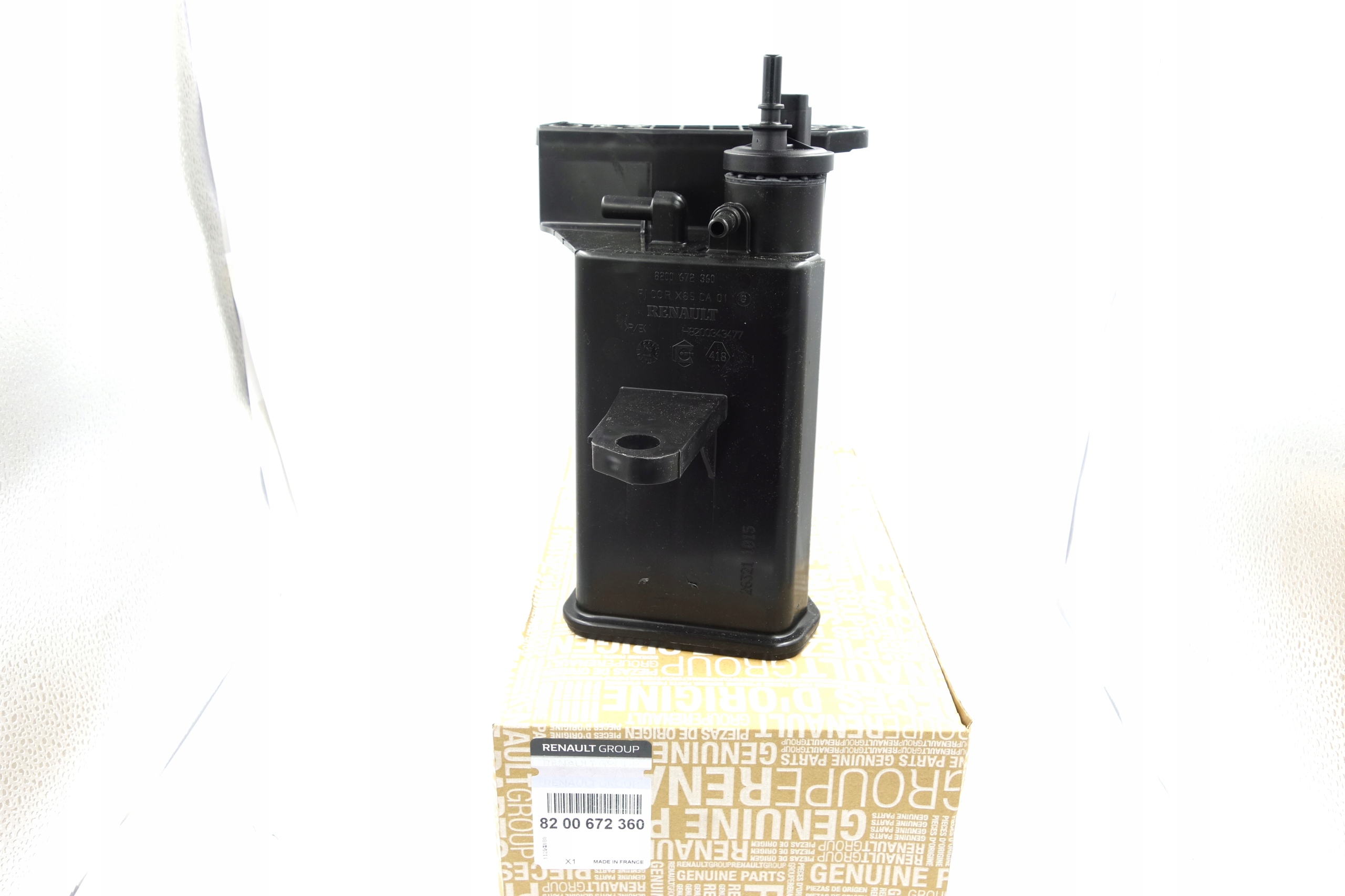 OE POCHŁANIACZ SPALIN FILTR WĘGLOWY RENAULT CLIO II KANGOO 8200672360 ...