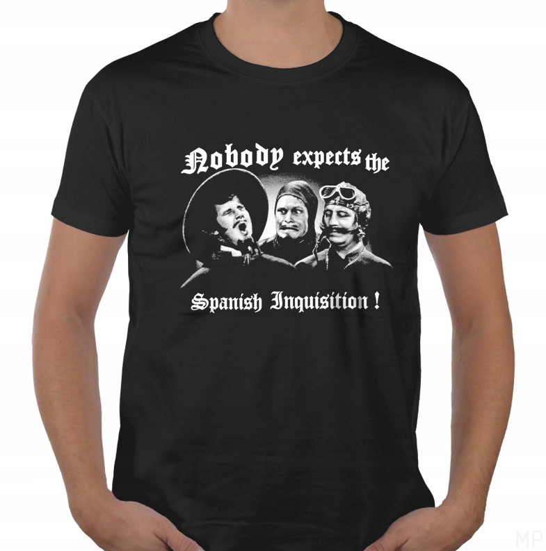 Koszulka SPANISH INQUISITION Monty Python Hiszpańska Inkwizycja XL ...