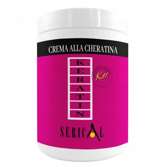 Serical Crema Alla Cheratina regenerująca maska do włosów z keratyną ...