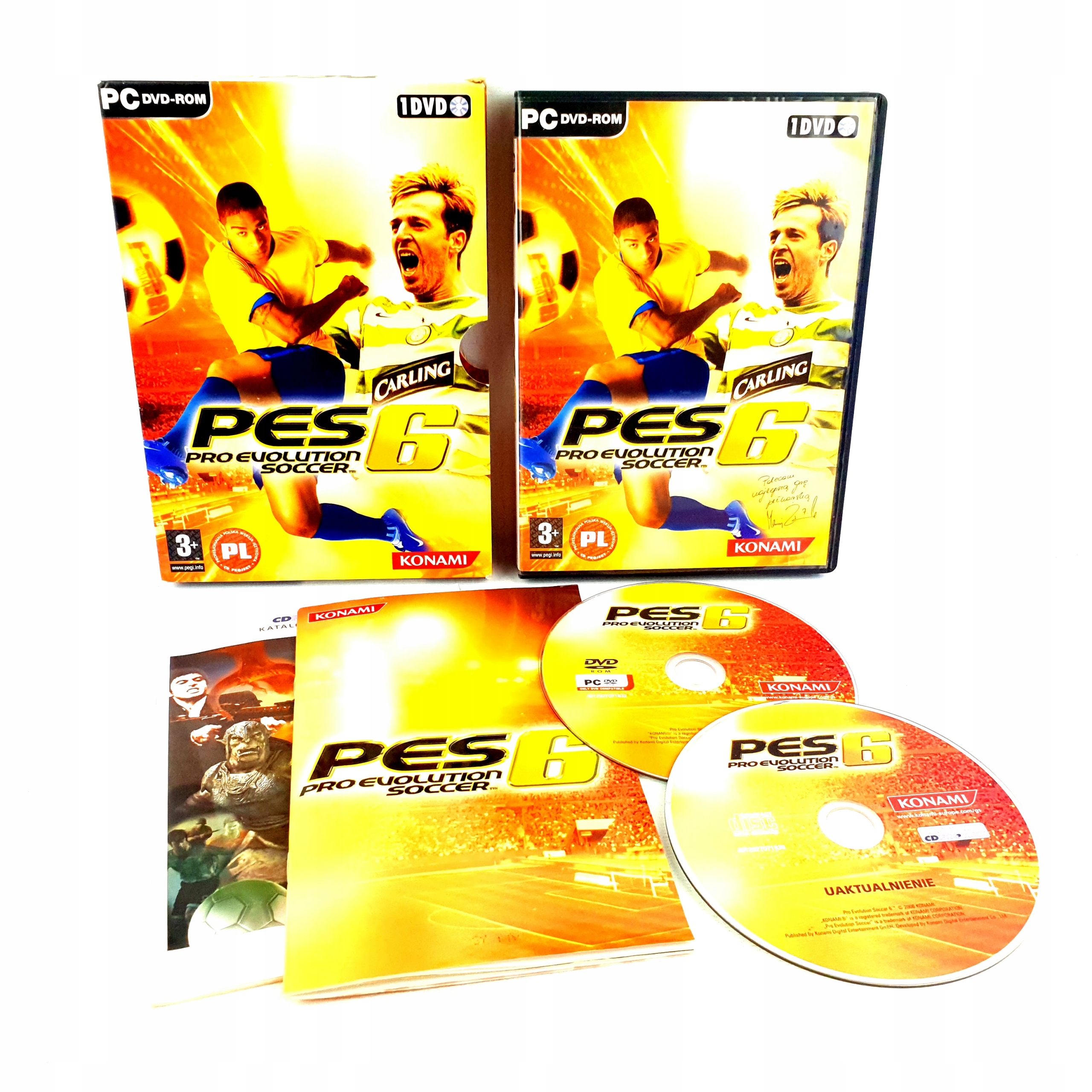 PRO EVOLUTION SOCCER 6 / 2006 PES PC POLSKIE PL - Stan: używany 297 zł ...